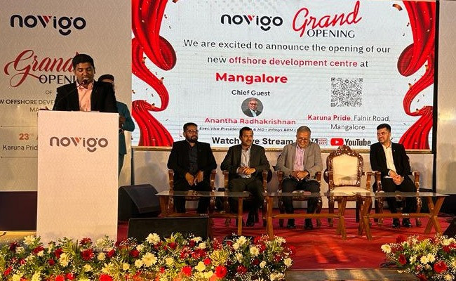 Infosys BPM CEO Anantha Radhakrishnan inaugurates Novigo’s new offshore ...