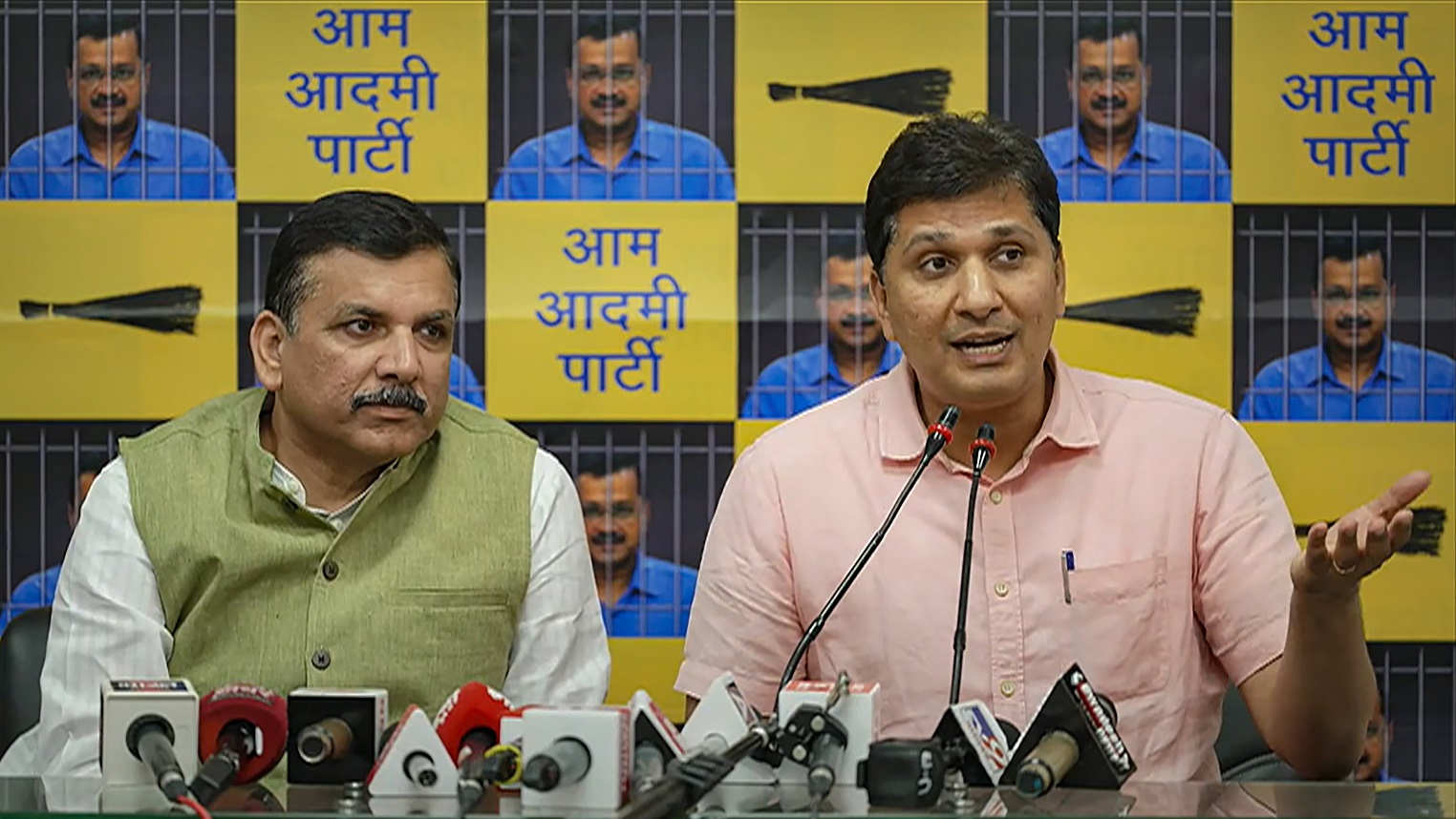 BJP using ED, CBI to 'break our ministers and MLAs': AAP after Delhi ...