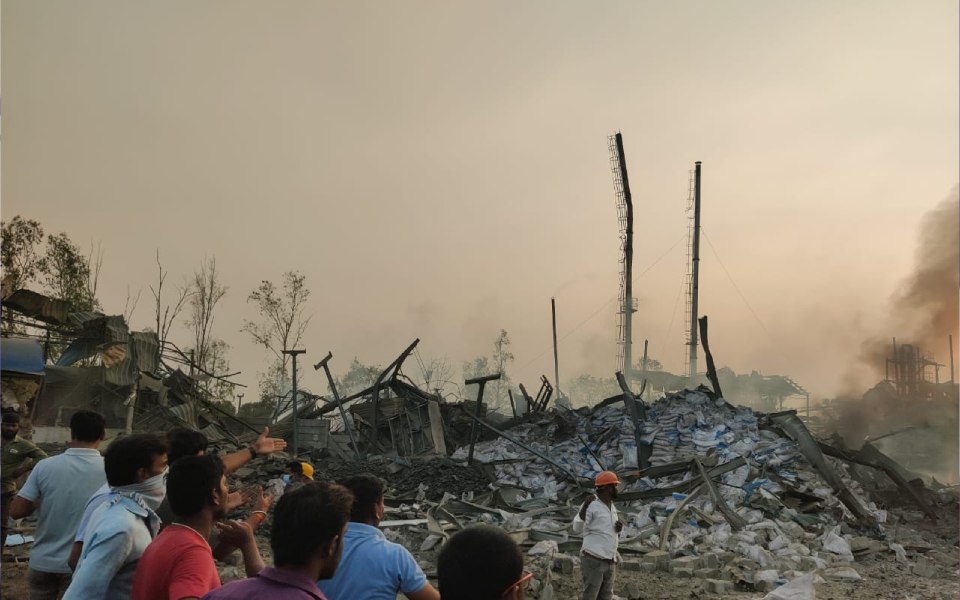 Four killed, over 10 injured in explosion at pharma plant in Telangana