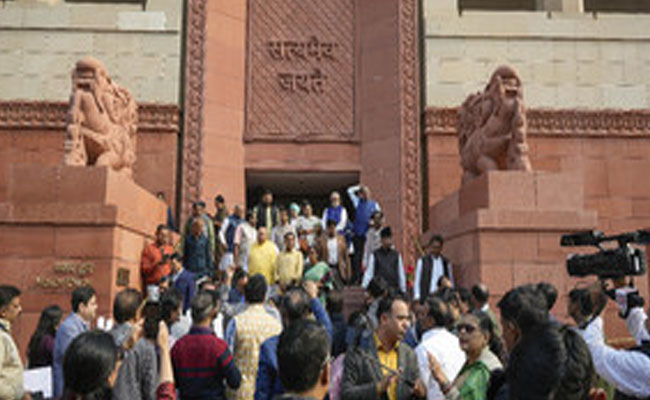 Cong seeks answers from govt on 'serious security breach' in Parliament Cong seeks answers from govt on 'serious security breach' in Parliament