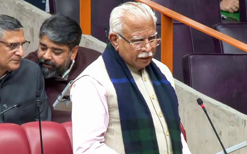 No-trust motion against Khattar govt defeated in Haryana Assembly, Cong ...
