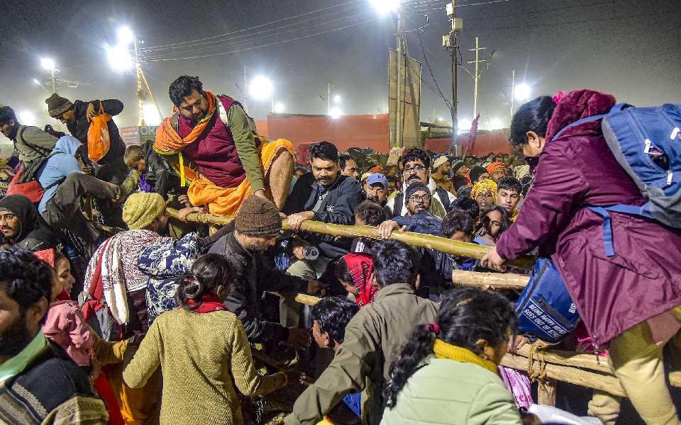 30 dead, 60 injured in Maha Kumbh stampede, says UP top cop