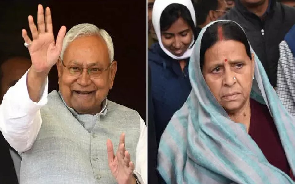 After spat with Nitish Kumar, Rabri Devi alleges CM 'high on cannabis'