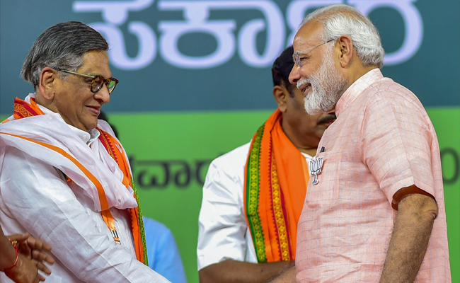 PM Modi condoles SM Krishna's demise, hails him as 'remarkable leader'