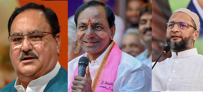 GHMC polls: TRS emerges as single largest party GHMC polls: TRS emerges as single largest party