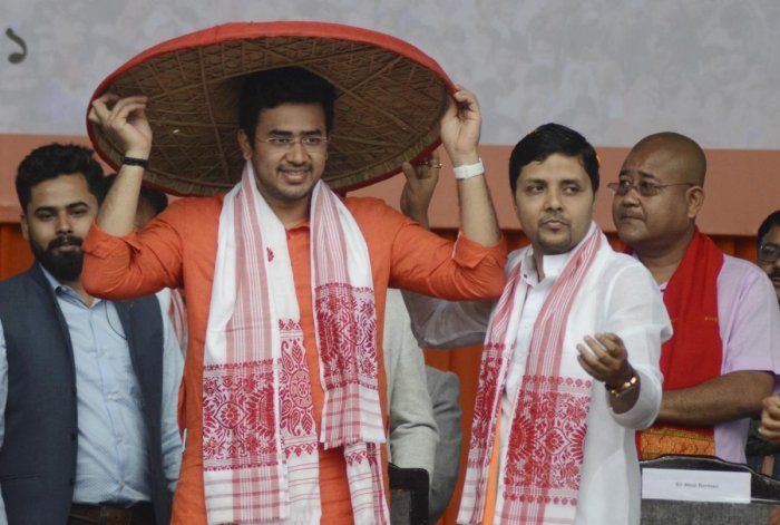 Congress, AIUDF are like Mughals; need to be defeated: BJYM chief ...