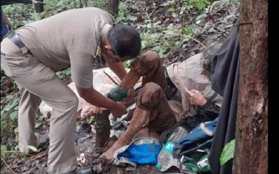 US woman found in Maharashtra forest tells police she had chained ...