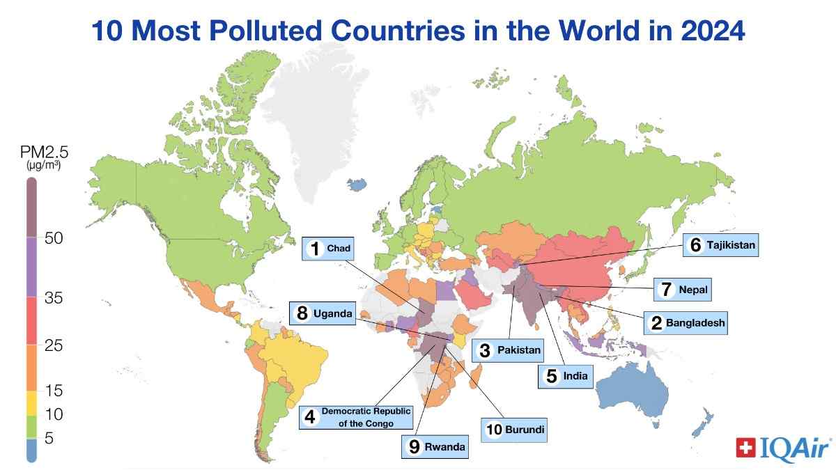 Assam's Byrnihat tops global pollution list; Delhi most polluted ...