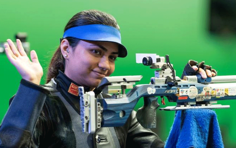 Apurvi Chandela wins year's second women's 10m Air Rifle World Cup gold