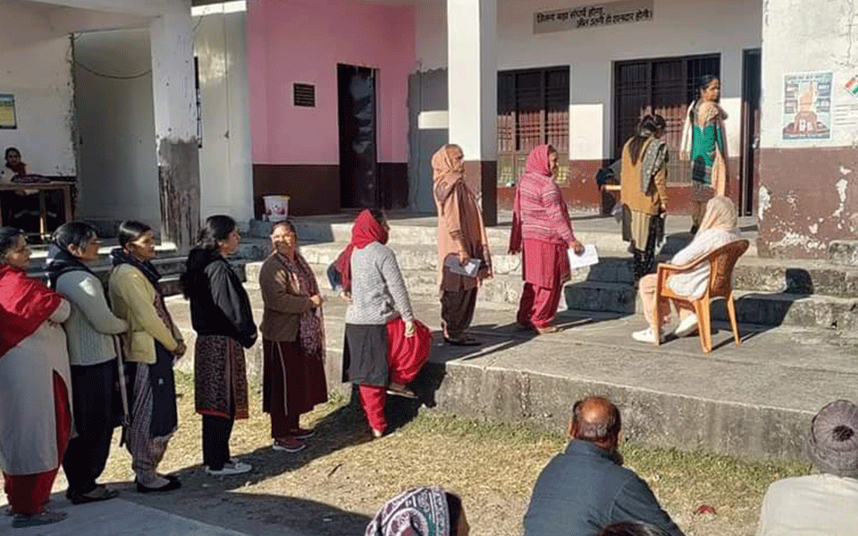 HP elections: Voting begins as BJP looks for return to power, Cong ...