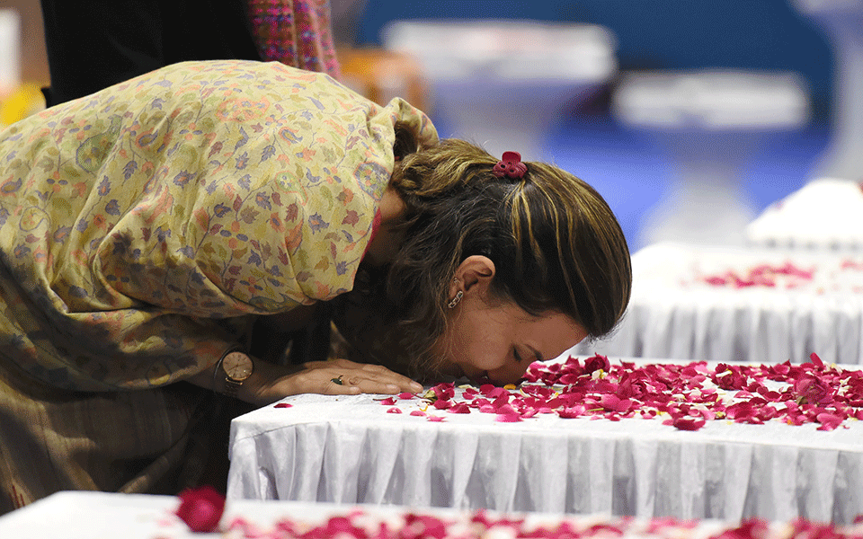 Defence Minister, NSA, Haryana CM pay last respects to Brigadier Lidder