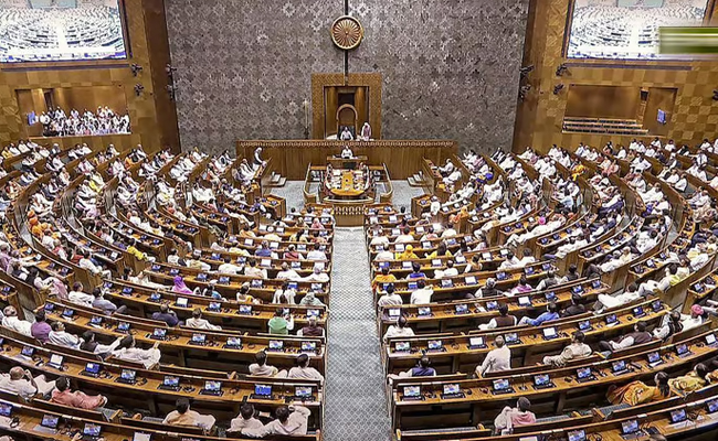 Lok Sabha Adjourned Till 12 Noon Amid Uproar As Oppn Demands Discussion