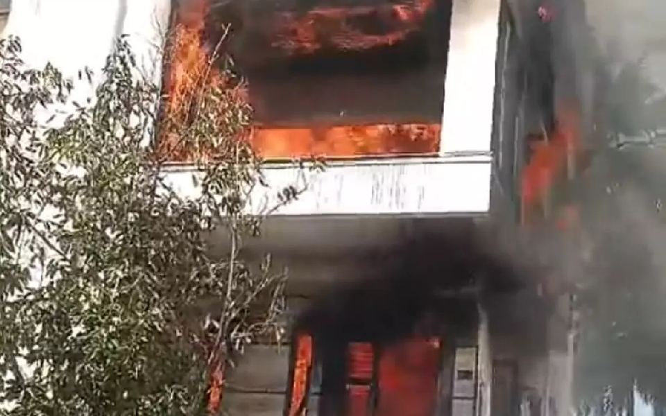 Two killed after fire breaks out at under-construction building on outskirts of Bengaluru